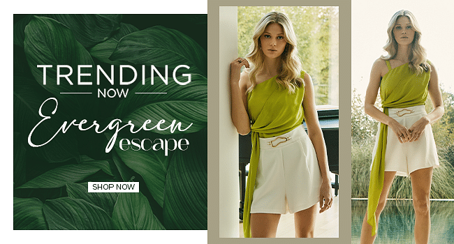 Feel Green Look Chic With The Latest Edit Evergreen Escape